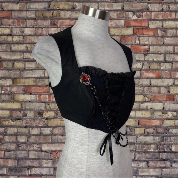 Hell Bunny | Tops | Spin Doctor By Hell Bunny Gothic Goth Witch Vampire ...